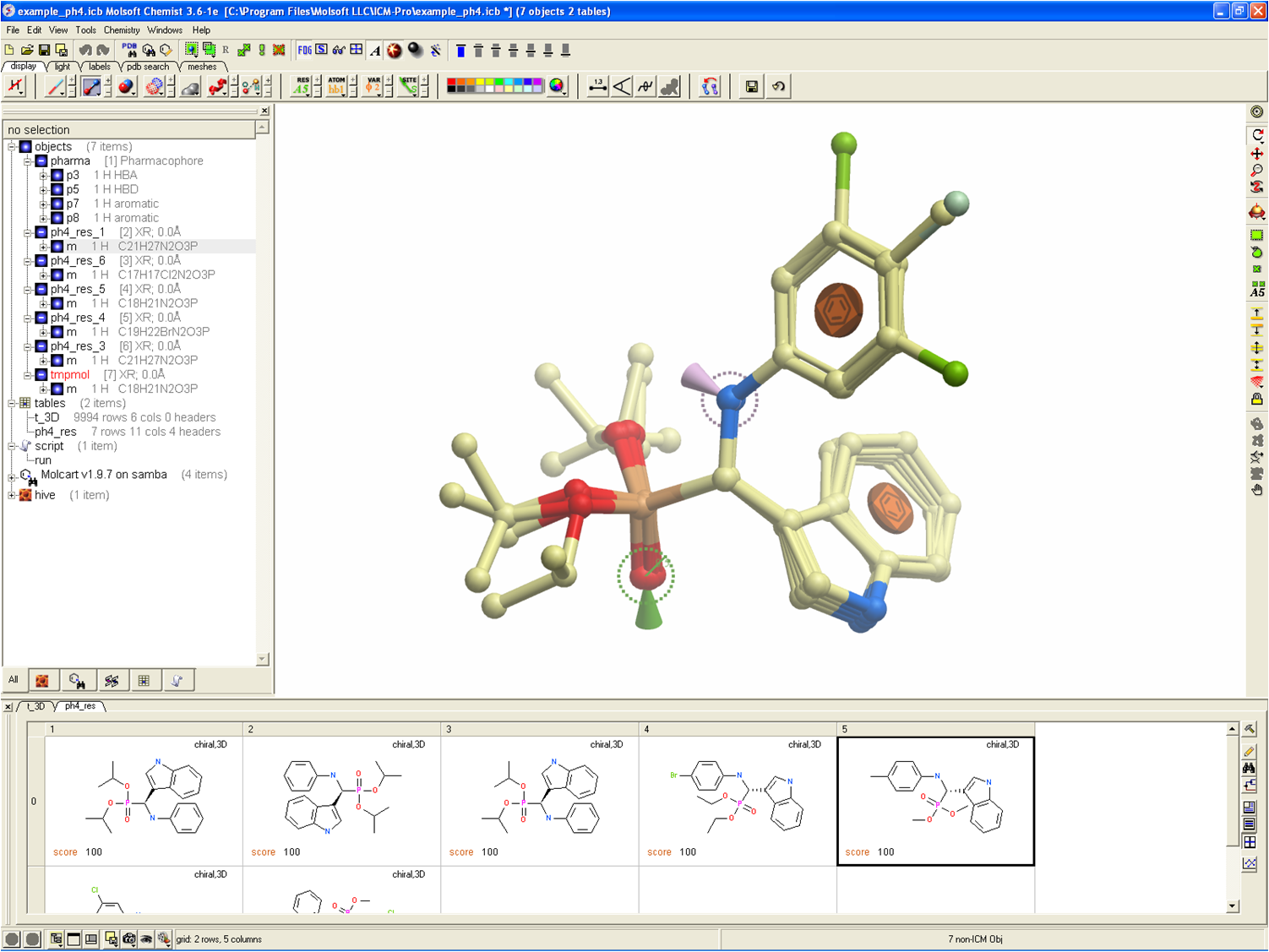 Molsoft L L C 2D And 3D Pharmacophore Searching