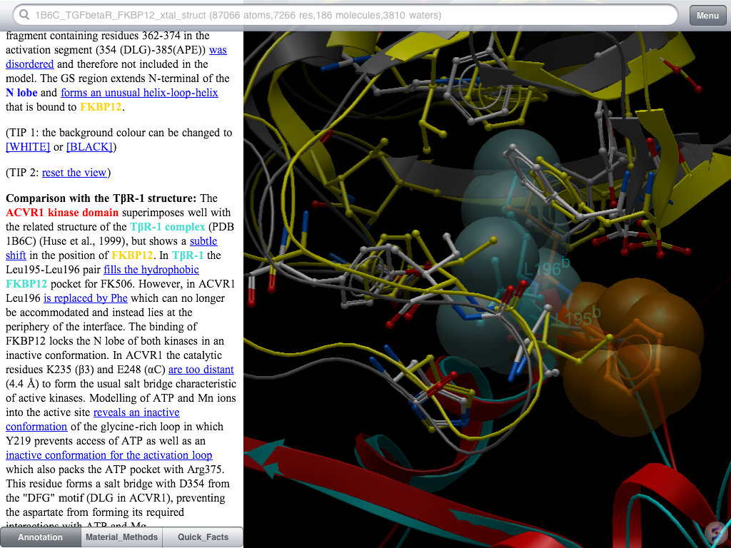 Molsoft L.L.C.: iMolview a Mobile App for iPhone/iPad and Android